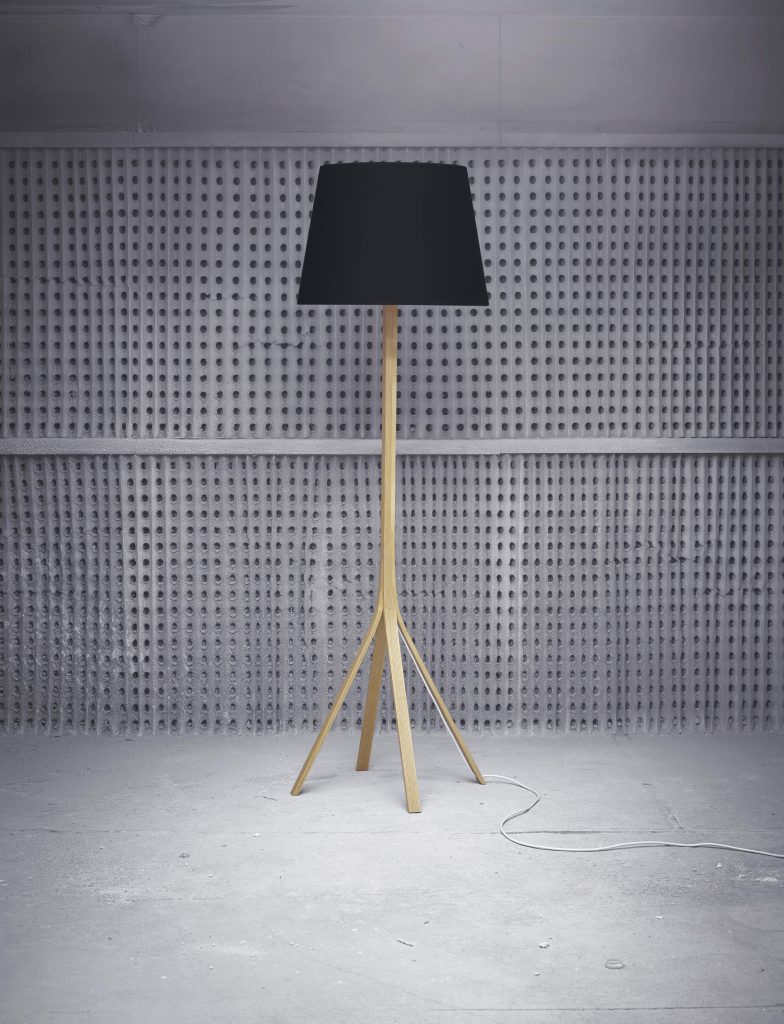 Wooden Floor Standing Lamp - designed exclusively for Stornish